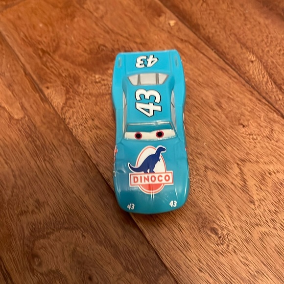 Toys | Vintage Plymouth Superbird 43 Dinoco Disney Pixar Blue Plastic ...